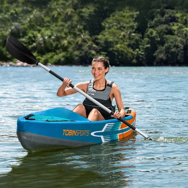 Tobin Sports Breakwater 1-Person Inflatable Kayak Same-Day Delivery ...