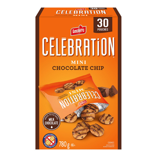 Leclerc Célébration Mini Chocolate Chip Cookies Same-Day Delivery | Costco
