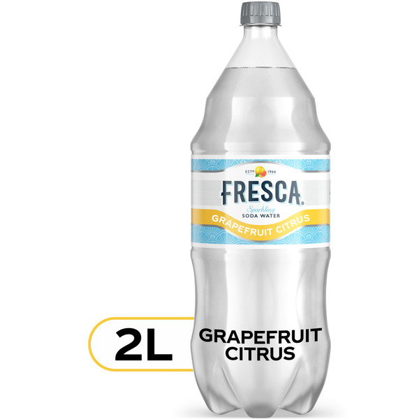 Fresca Grapefruit Citrus Sparkling Soda Water Bottles Same-Day Delivery ...