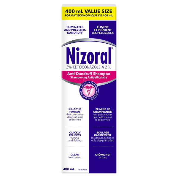Nizoral 2% Ketoconazole Anti-Dandruff Shampoo Same-Day Delivery | Costco