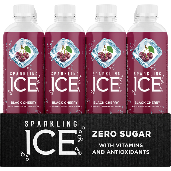 Sparkling Ice® Sparkling Water, Zero Sugar, Black Cherry Same-Day ...
