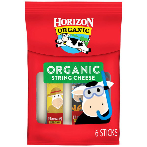 Horizon Organic Mozzarella Organic String Cheese Sticks Same-Day ...