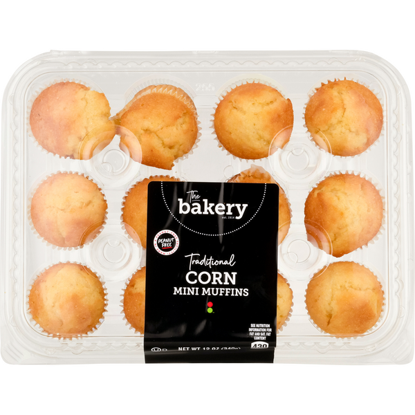 Stop & Shop The Bakery Mini Muffins, Corn, Traditional Same-Day ...