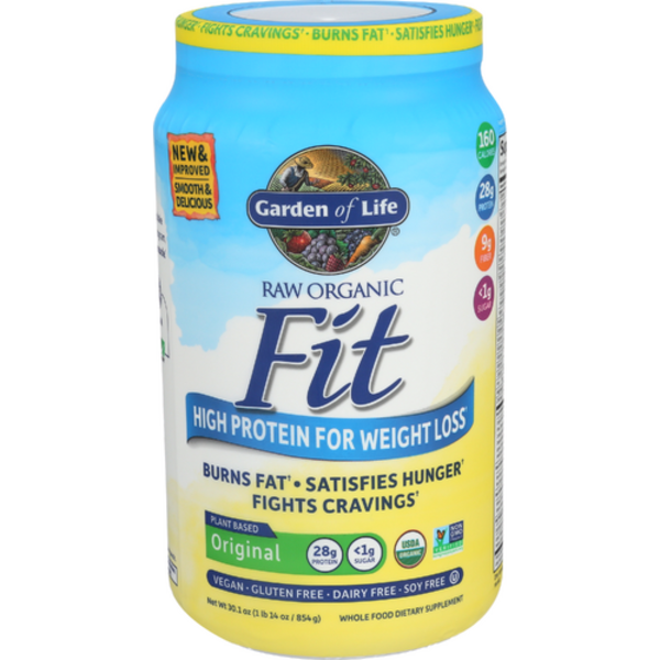 Garden of Life Protein Powder, Raw Organic, Original Flavor, Fit Same ...