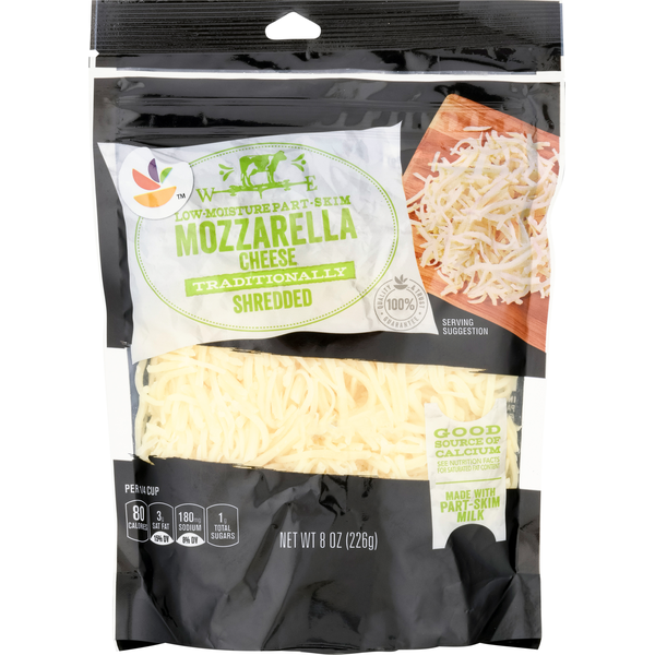 Stop & Shop Store Brand Shredded Cheese, Mozzarella, Traditionally Same ...