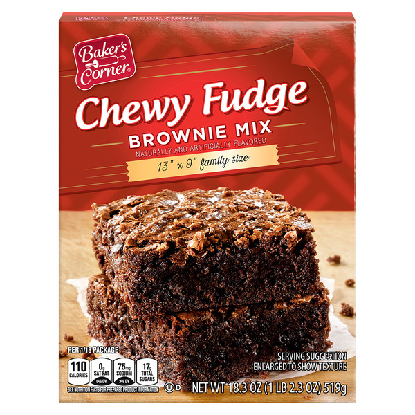 ALDI Baker s Corner Fudge Brownie Mix Same Day Delivery Or Pickup ALDI Baker s Corner Fudge Brownie Mix Same Day Delivery Or Pickup