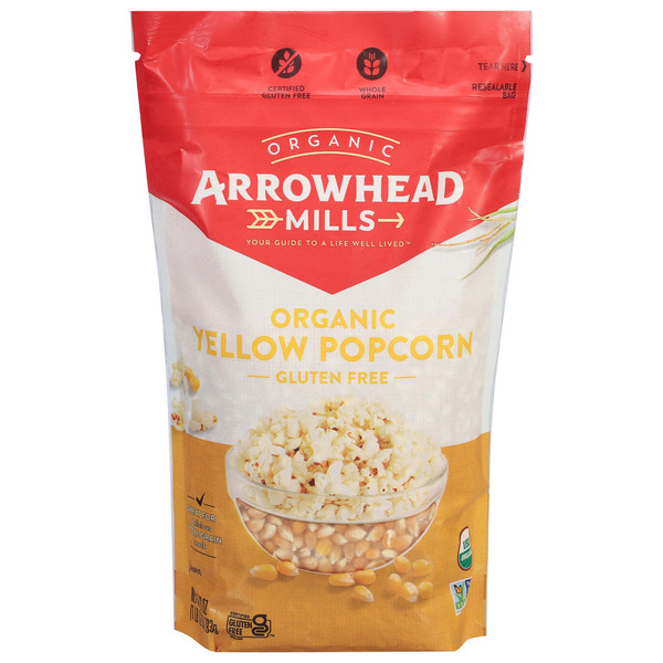 Wegmans Arrowhead Mills Yellow Popcorn, Organic, Gluten Free Same-Day ...