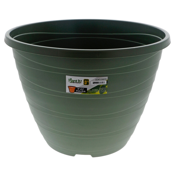 Large Plastic Round Flower Pot Same-Day Delivery | Dollarama