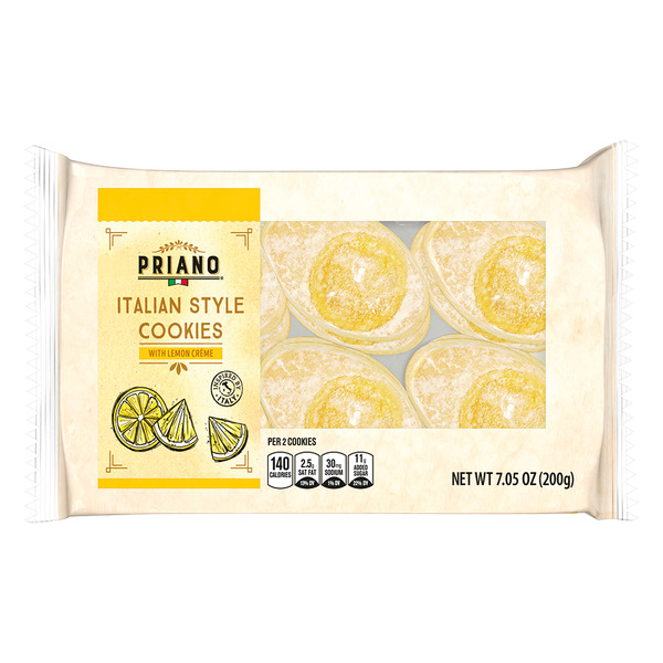 ALDI Priano Lemon Italian Style Cookies Same-Day Delivery or Pickup ...