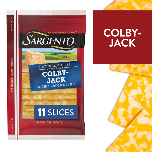 Food Lion Sargento Natural Colby-Jack Sliced Cheese, 11 Slices Same-Day ...
