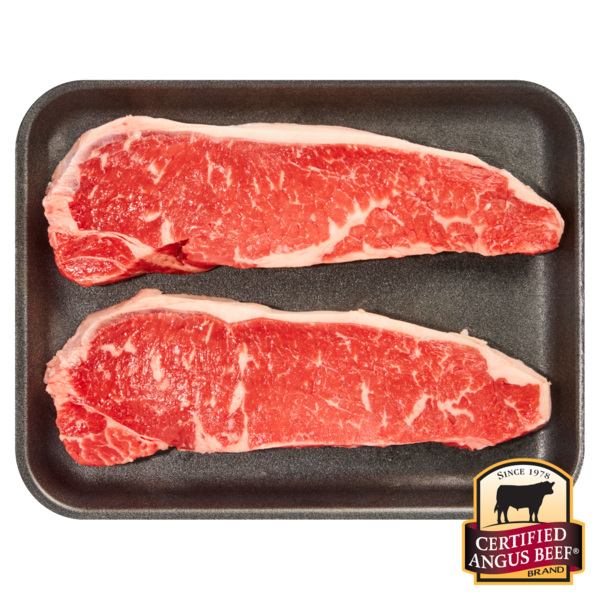 ShopRite Certified Angus Beef New York Strip Steak, Boneless, Average 1 ...