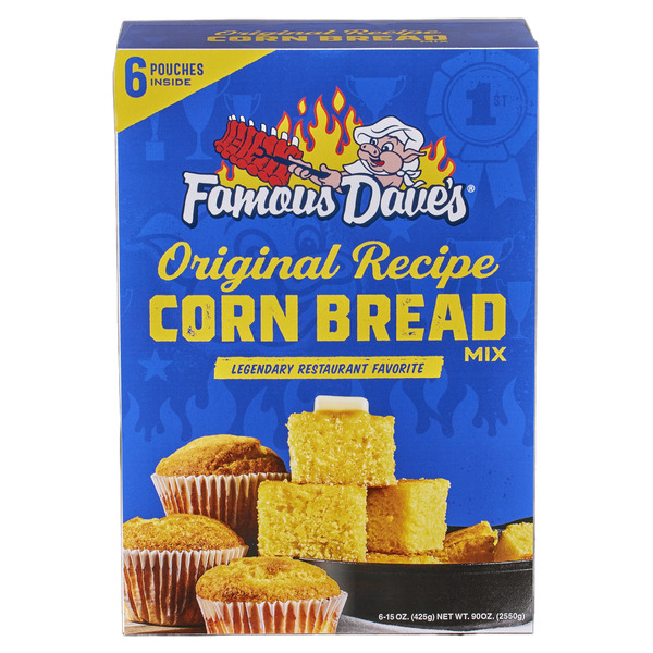 Famous Dave's Original Recipe Corn Bread Mix Same-Day Delivery | Costco