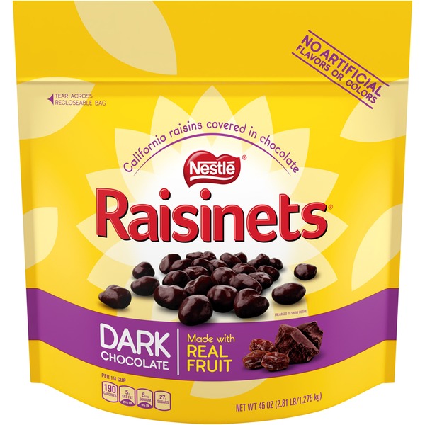 Raisinets Sun-ripened, plump juicy California raisins tucked in rich ...