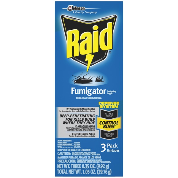 Raid Fumigator Insecticide (0.35 oz) - Instacart