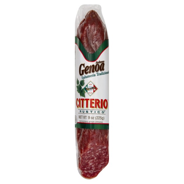 Citterio Salame, Genoa, Rustico (9 oz) - Instacart