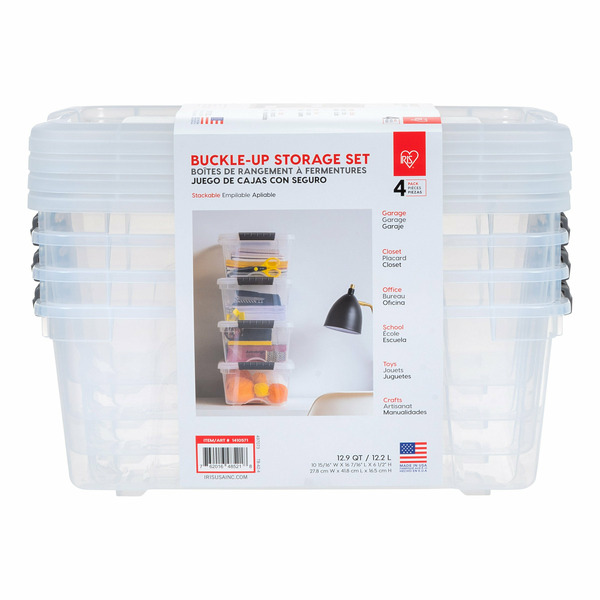 Iris 12.9 Quart Buckle Up Container Same-Day Delivery | Costco