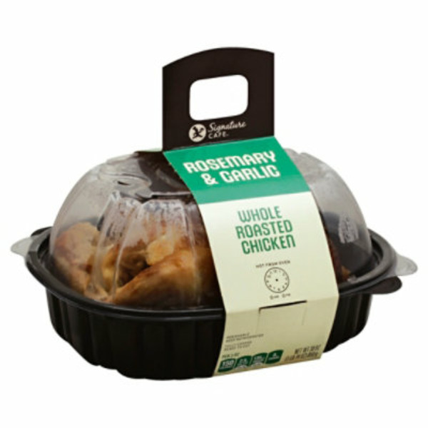 Safeway Signature Cafe Roasted Chicken, Rosemary & Garlic, Whole Same ...
