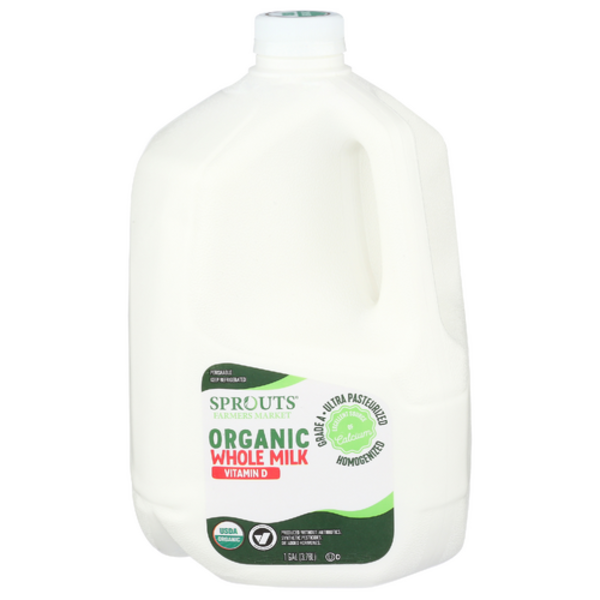 Sprouts Milk-Org-Vitamin D-Gallon Same-Day Delivery or Pickup | Sprouts ...