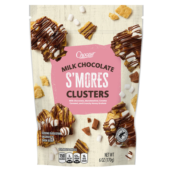 Choceur Milk Chocolate S'more Clusters Same-Day Delivery or Pickup | ALDI
