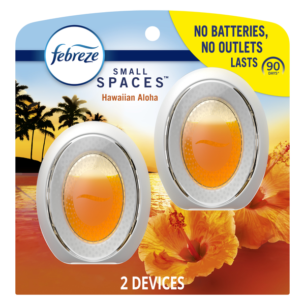 Febreze SMALL SPACES Air Freshener, Hawaiian Aloha Scent Same-Day ...