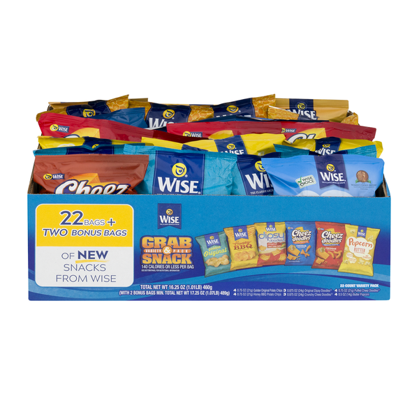 Wise Grab & Snack Variety Pack Same-Day Delivery or Pickup | Publix
