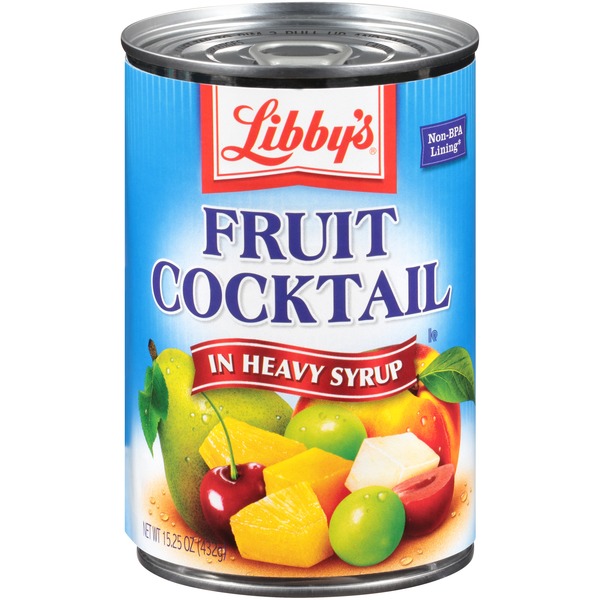 Libby's Fruit Cocktail in Heavy Syrup (15.25 oz) - Instacart