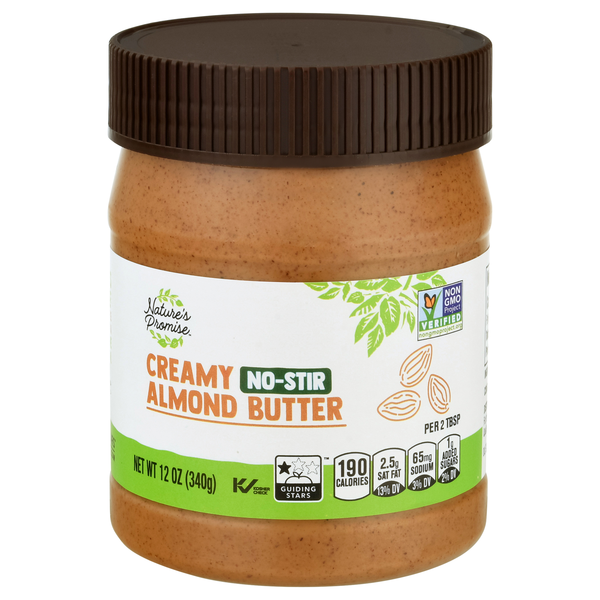 Food Lion Nature's Promise No Stir Almond Butter Creamy Same-Day ...