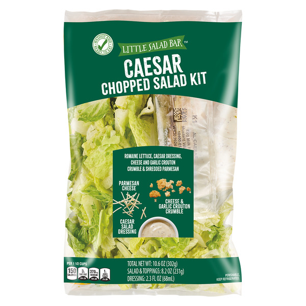 Little Salad Bar Caesar Chopped Salad Kit Same-Day Delivery or Pickup | ALDI