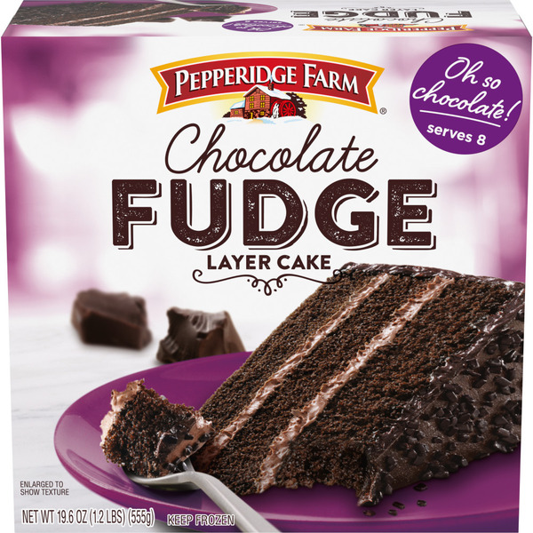 Pepperidge Farm Frozen Chocolate Fudge Layer Cake Same-Day Delivery or ...