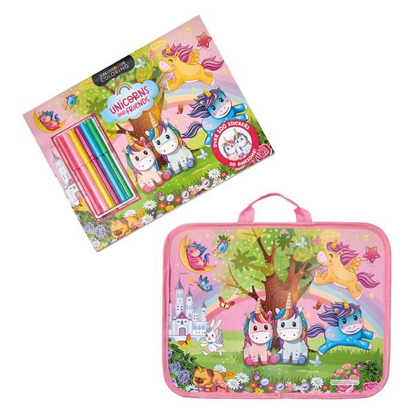Hinkler Unicorn Friends Lap Desk Activity Kit Same-Day Delivery or ...