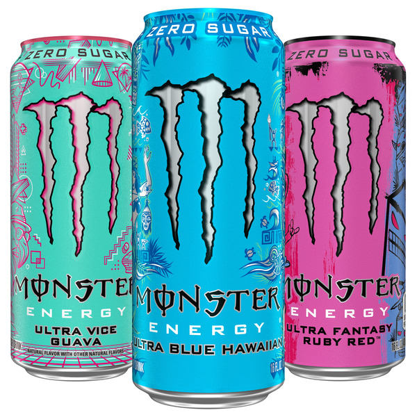 Monster Energy Drink, Zero Sugar, Variety Pack, 16 fl oz, 24-count Same ...