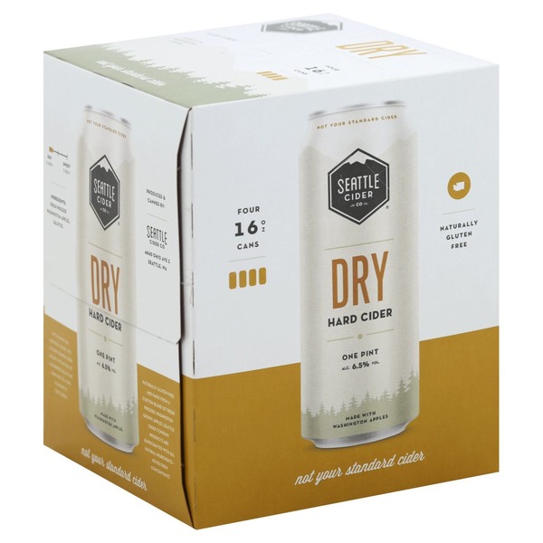 Seattle Cider Company Hard Cider, Dry (16 fl oz) - Instacart