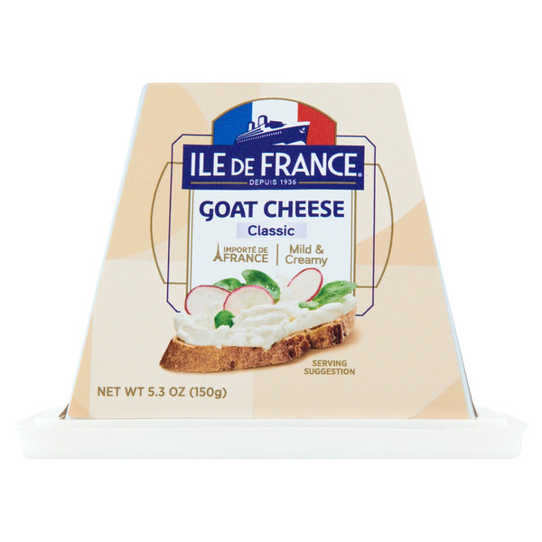 Ile de France Classic Goat Cheese Same-Day Delivery or Pickup | Woodman ...