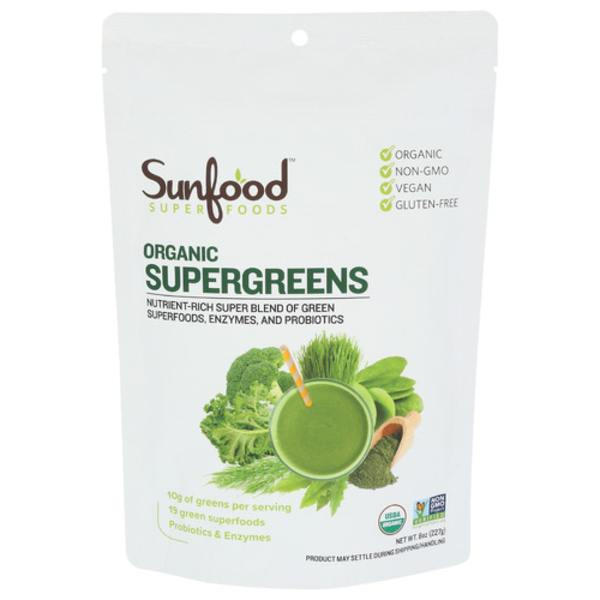 Sprouts Farmers Market Sunfood Superfoods Supergreens Powder w ...