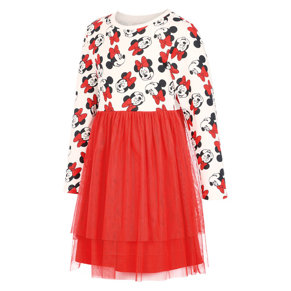 ALDI Children's Character Long Sleeve Tulle Dress, XS - Minnie Same-Day ...