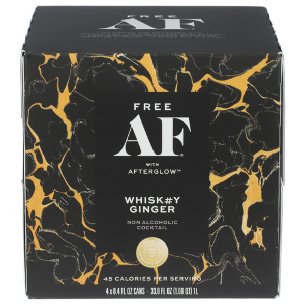 Sprouts Farmers Market AF Drinks Whiskey & Ginger Non-Alcoholic ...