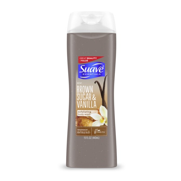 Suave Exfoliating Body Wash Brown Sugar And Vanilla (15 oz) - Instacart