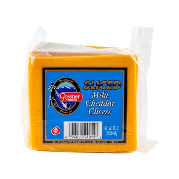 Gossner Foods Sliced Mild Cheddar Cheese Same-Day Delivery or Pickup ...