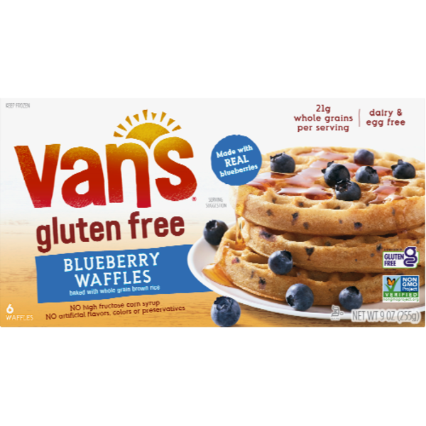 Van's Foods Waffles, Gluten Free, Blueberry Same-Day Delivery or Pickup ...