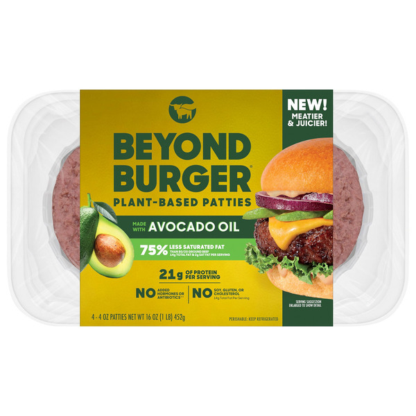 Wegmans Beyond Meat Beyond Burger, Plant-Based Patties Same-Day Delivery or Pickup | Instacart