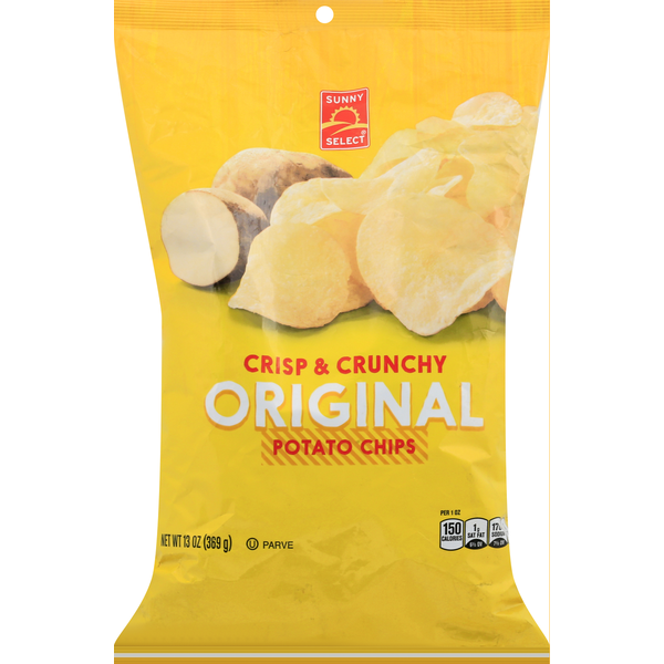 Sunny Select Potato Chips, Original, Crispy & Crunchy Same-Day Delivery ...