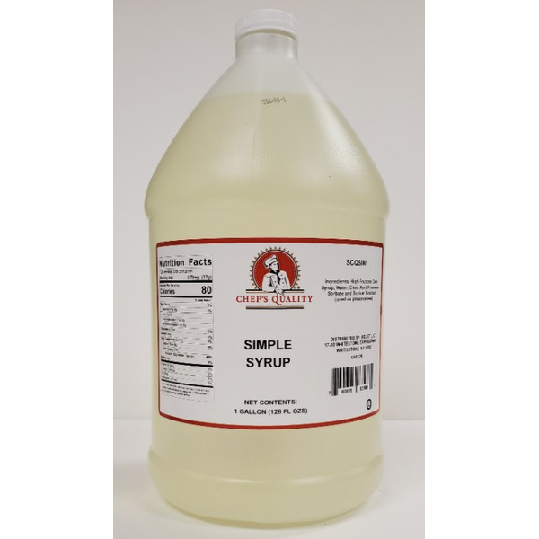 Chef's Quality - Simple Syrup, 4 Pack, 1 Gal Delivery or Pickup ...