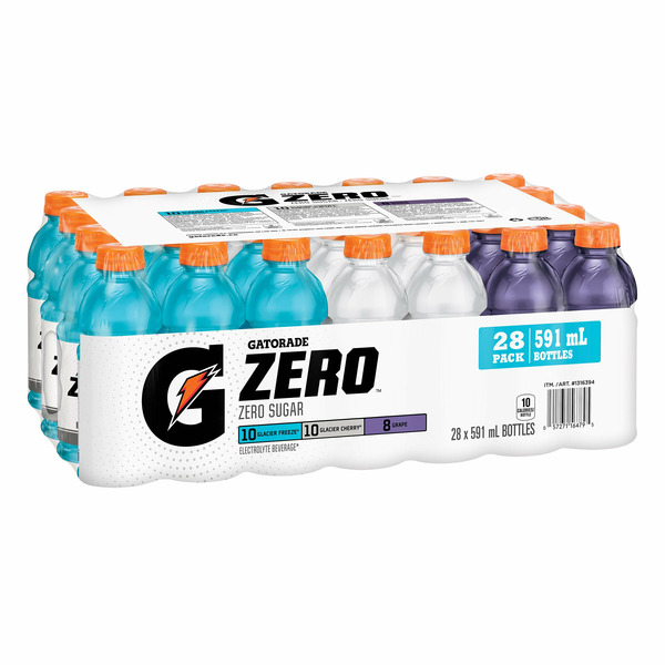 Gatorade Zero Sugar Thirst Quencher Electrolyte Beverage Variety Pack ...