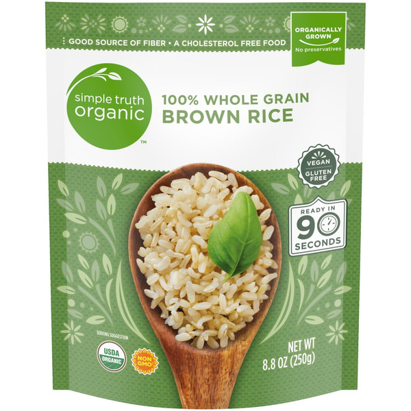 Fred Meyer Simple Truth Brown Rice, Organic, 100% Whole Grain Same-Day ...