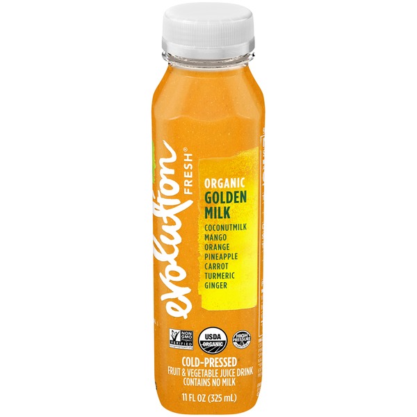 Evolution Fresh Organic Golden Milk Cold-Pressed Fruit & Vegetable ...
