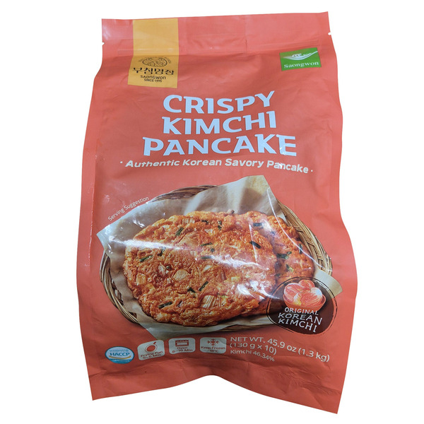 Saongwon Crispy Kimchi Pancake, 45.9 oz Same-Day Delivery | Costco