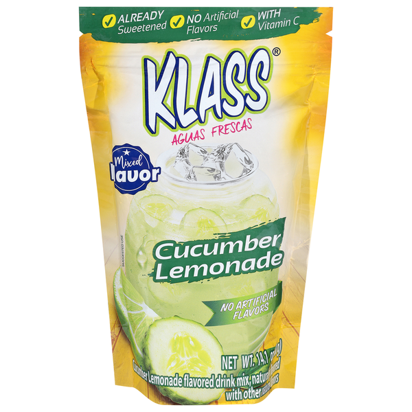 Klass Cucumber Lemonade Drink Mix Same-Day Delivery or Pickup | Woodman ...