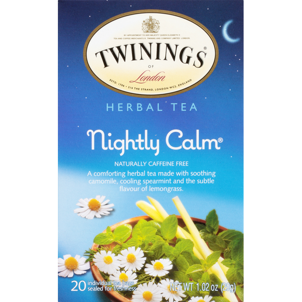 Twinings Herbal Tea, Nightly Calm, Bags Same-Day Delivery or Pickup ...