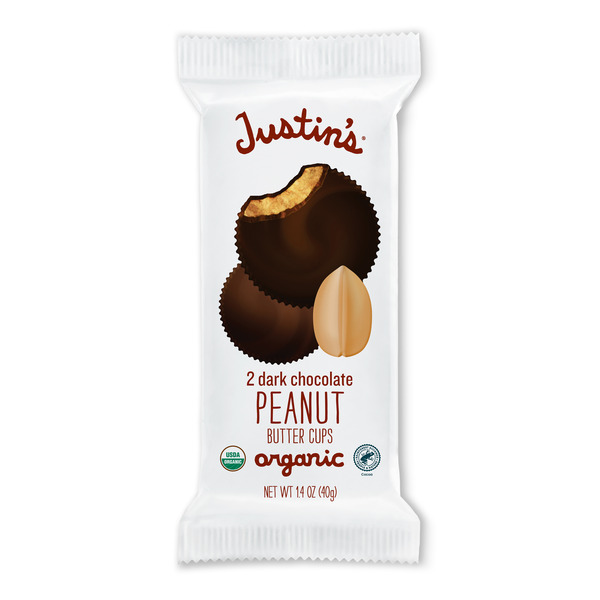 Justin's Organic Dark Chocolate Peanut Butter Cups Same-Day Delivery or ...