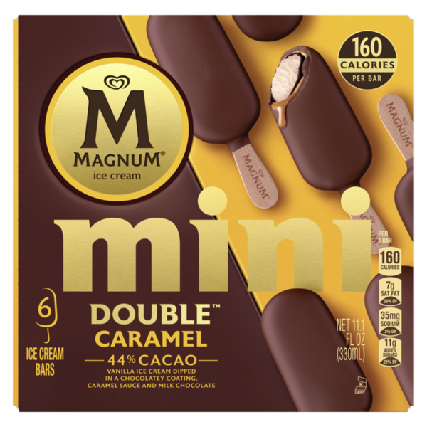 Magnum Ice Cream Bars Double Caramel Same-Day Delivery or Pickup | Publix